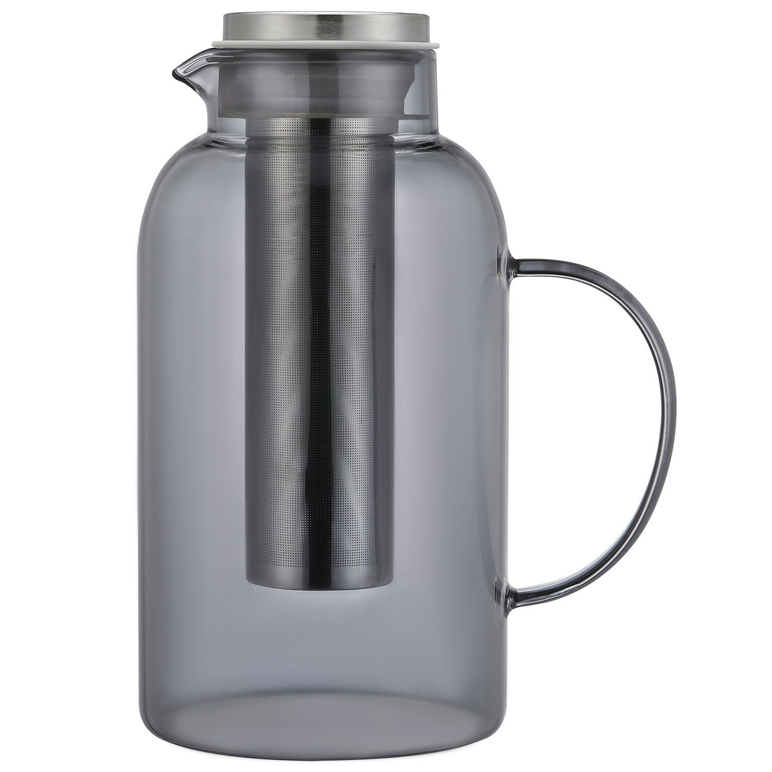 Elan Gallery Crystal glass кувшин 3 л из стекла, металла и силикона для напитков