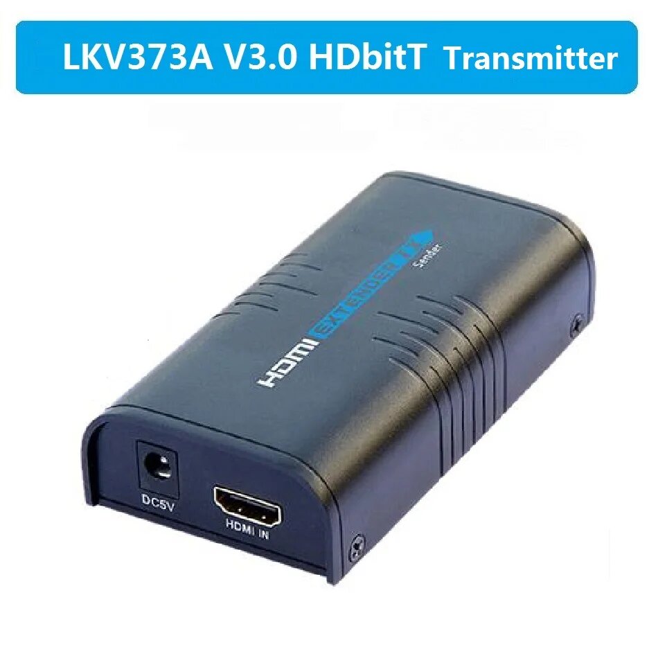 Оригинальный приемник LKV373A V3.0 HDMI HDbitT для расширителя HDMI 1080P до 120 м TCP UTP разветвитель через кабель Ethernet RJ45 cat5e/6