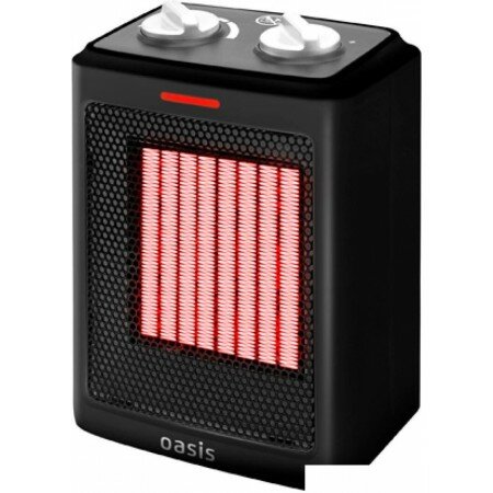 Тепловентилятор Oasis KT-15, керамический элемент, регулировка мощности