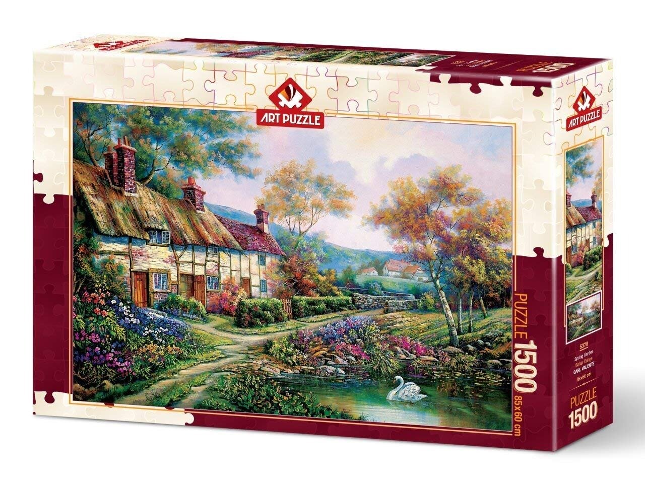 Пазл для взрослых Art Puzzle 1500 деталей, элементов: Весенний сад