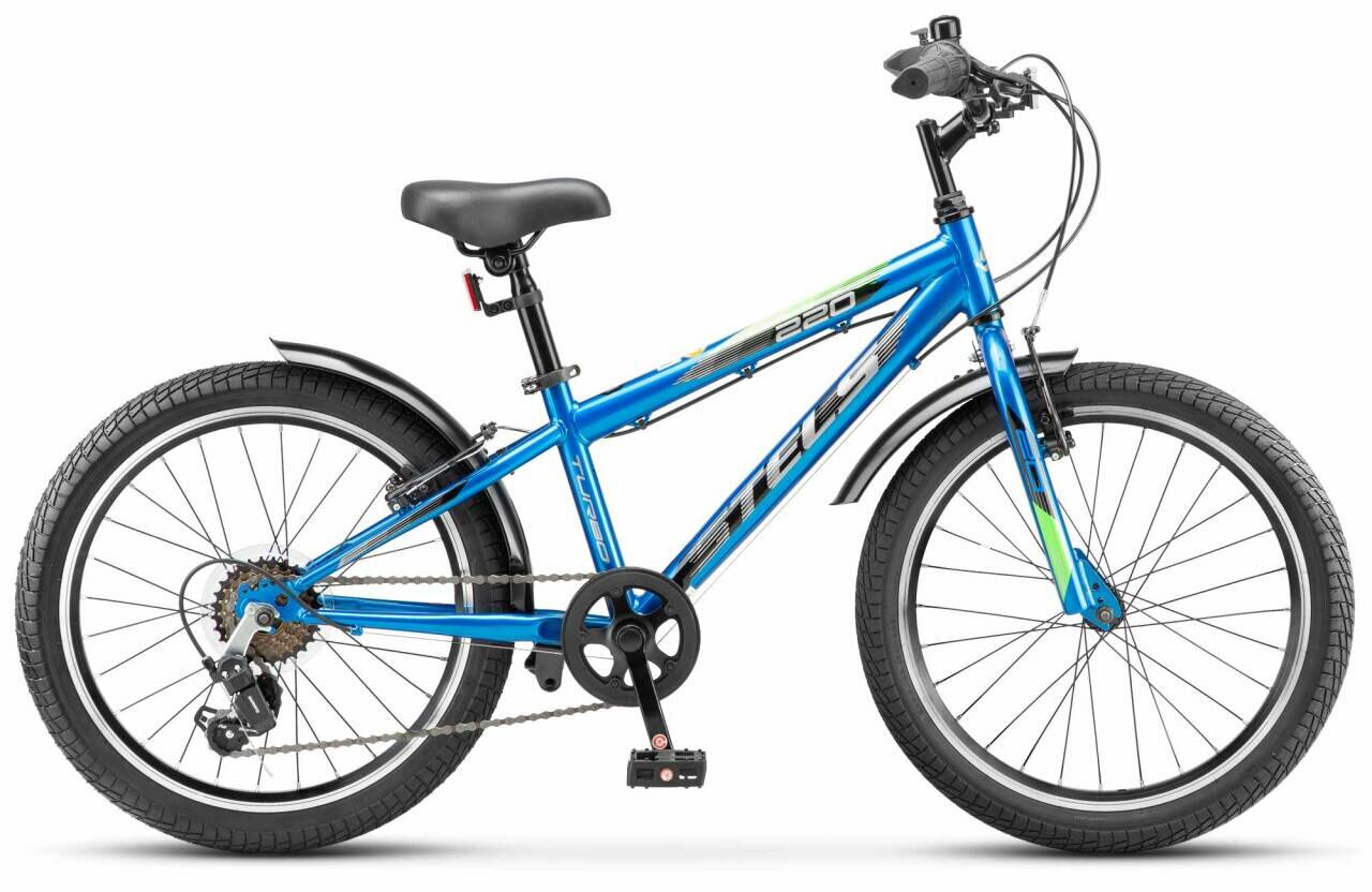 Детский велосипед Stels Turbo 220 V Z010 (2025) 20 Синий (120-135 см)