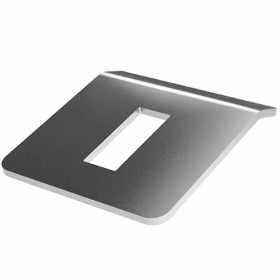 Прижим лотка лестничного DKC сталь, 6х35х35 мм, оцинковано по методу сендзимира