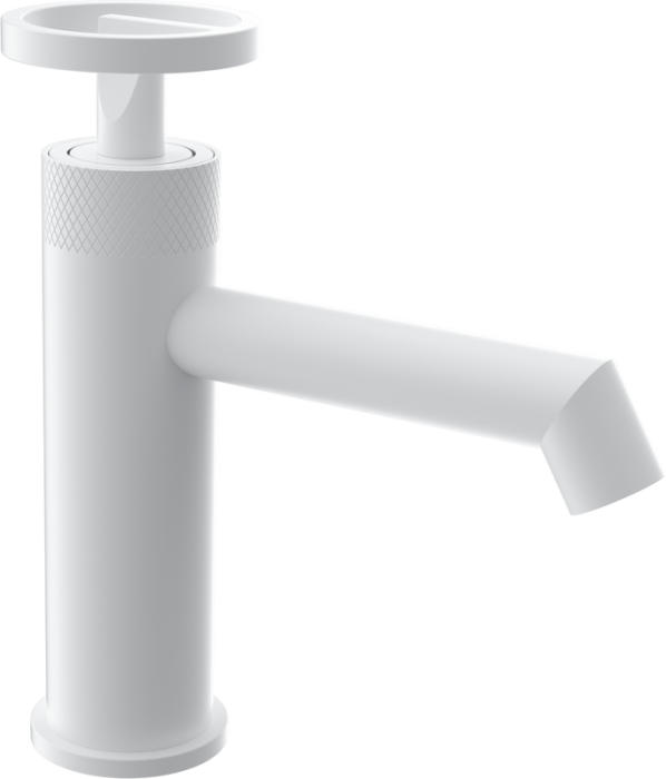 Смеситель для раковины Wonzon & Woghand WW-H1065-MW белый матовый