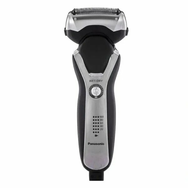Электробритва Panasonic "ES-RT77-S520", с триммером и насадкой, серебристая
