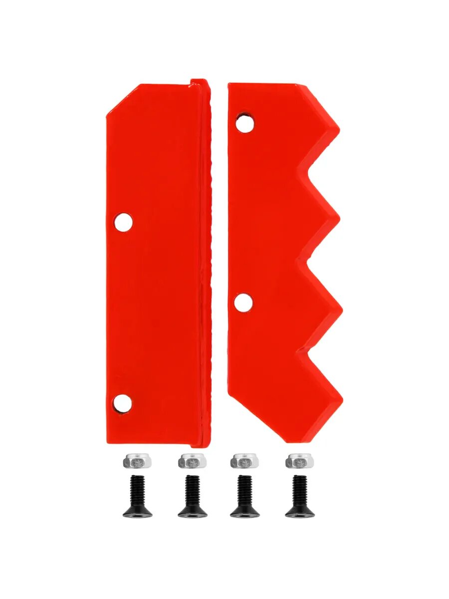 Нож сменный для шнека двухзаходный для грунта