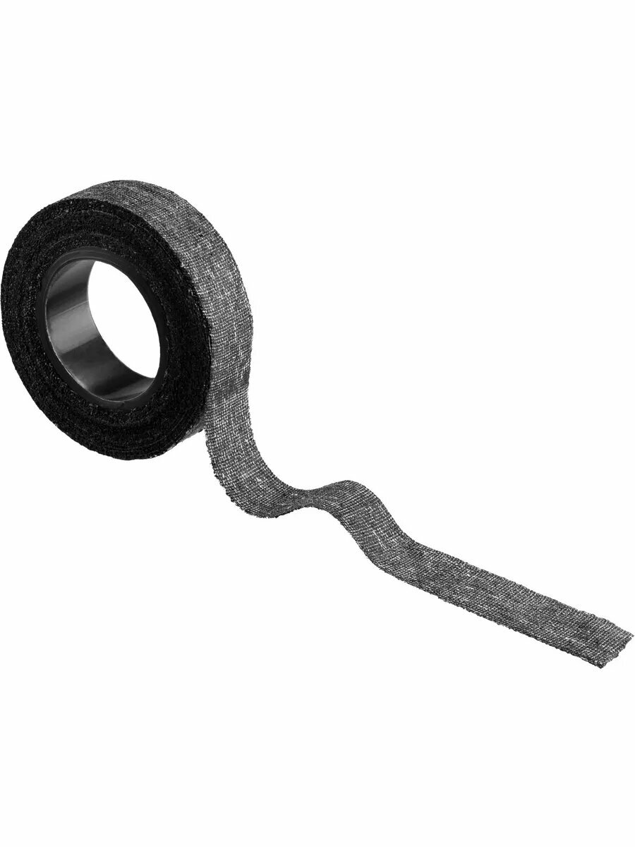 18 мм х 15 м, 1 000 В, черная, изолента х/б