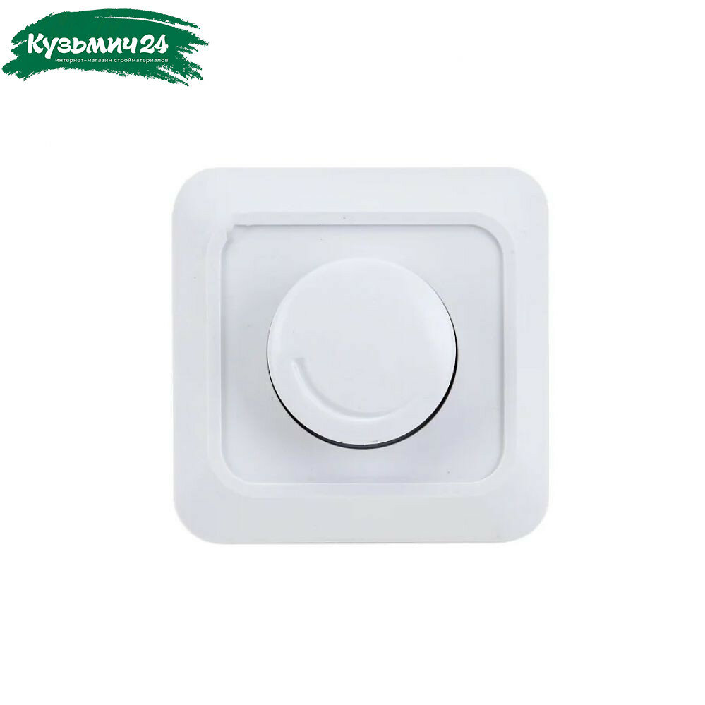 Диммер поворотный TDM Electric Ладога SQ1801-0109 RL встраиваемый, белый