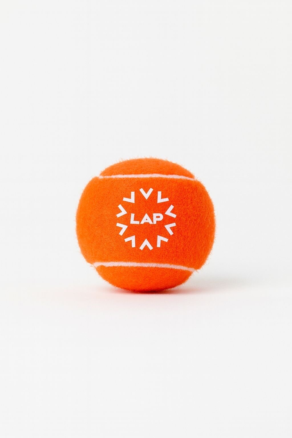 Мяч для игры в Лапту, теннис, LAP оранжевый, диаметр 6,5см, резина