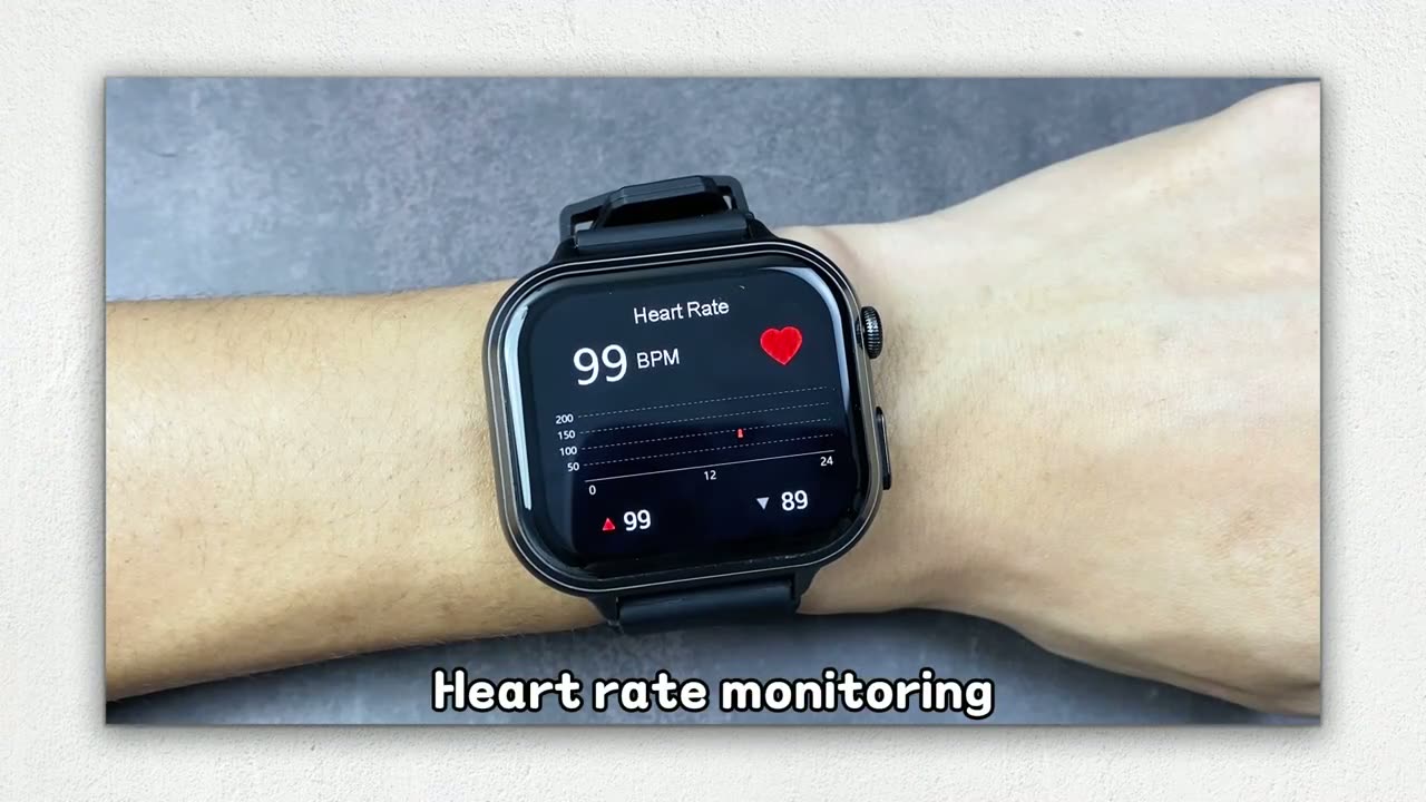 Smartwatch TK17 Health Black Mesh Belt — фото 1