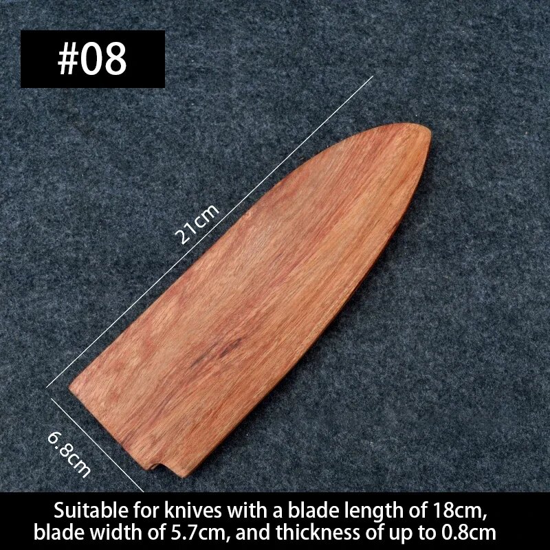 Деревянные ножны для ножа с магнитом 8