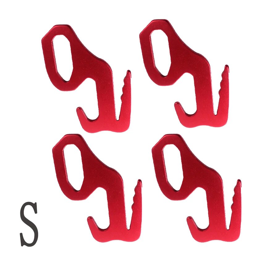 Крюк из алюминиевого сплава, плотный веревочный переплет, крепежные крючки, веревочные пряжки, палатки навеса, пряжки для ветровой веревки, пряжки для ветровой веревки