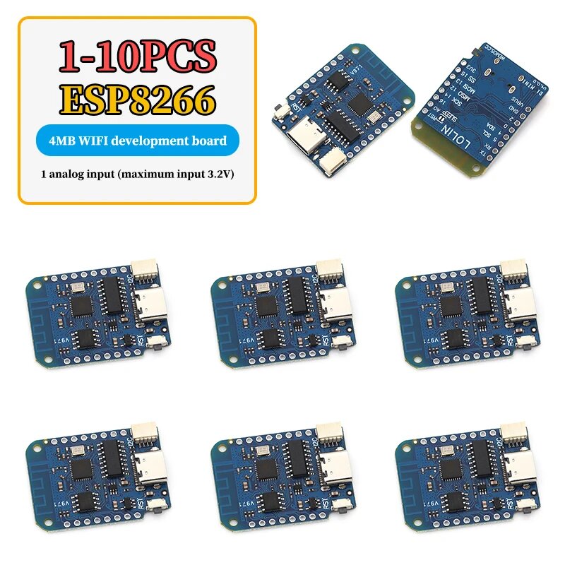 LOLIN D1 Mini V4.0.0 плата IoT, 1Pcs