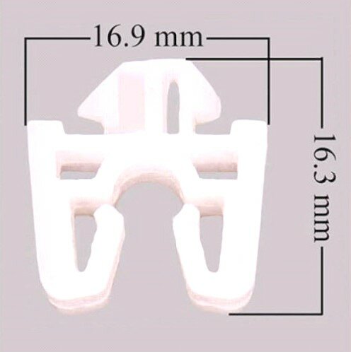Клипса (пистон) ISUZU 118 для решетки радиатора, Skyway