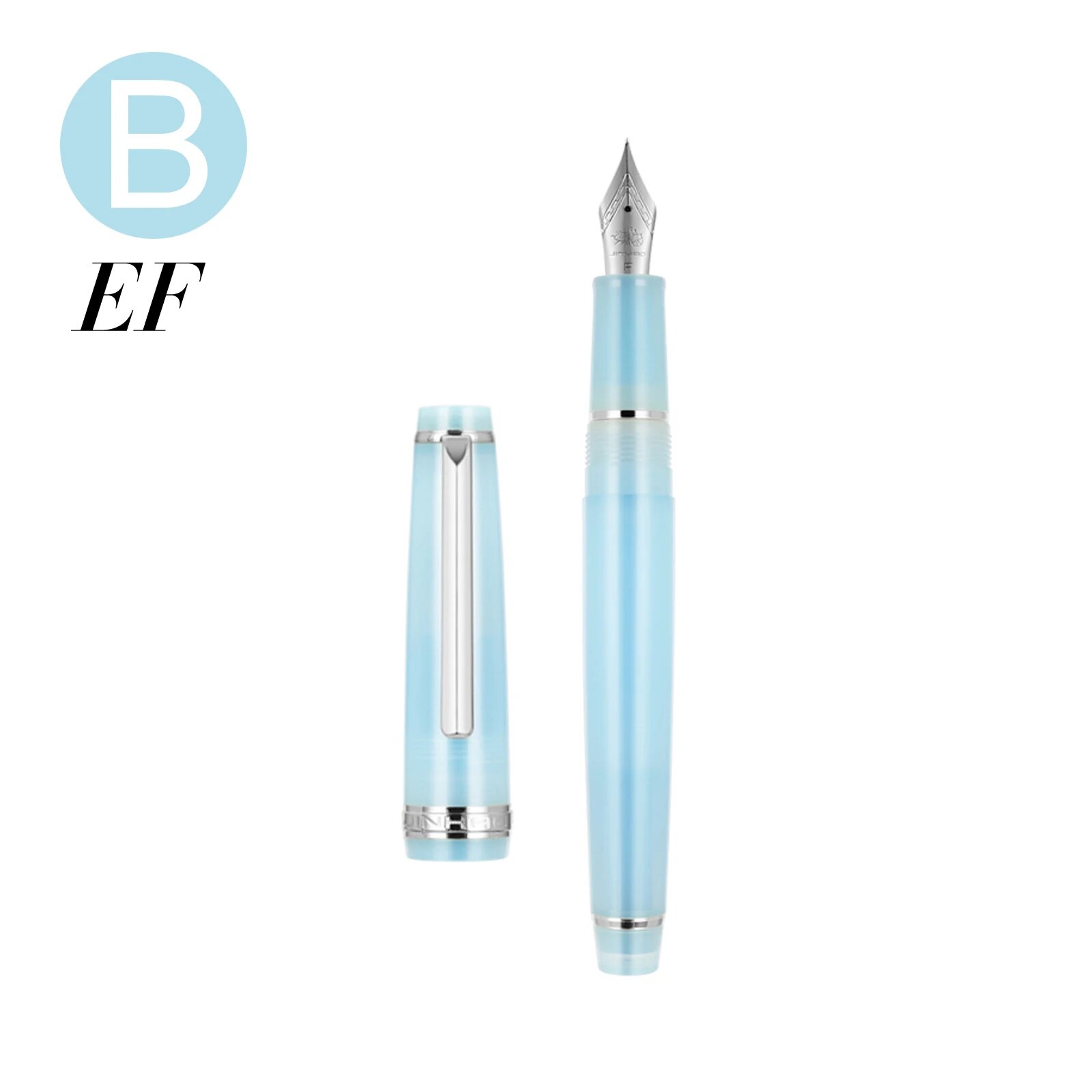 Небесно-голубая перьевая ручка Jinhao 82 Ф, sky blue