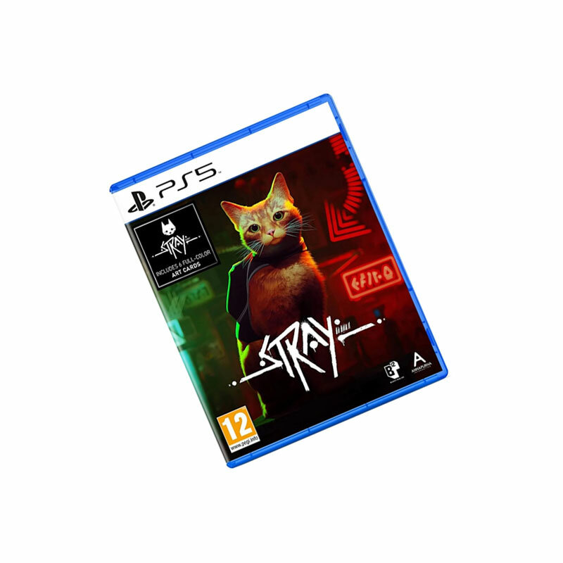 Игровой диск PlayStation Stray для PS5, multicolor, поддержка 4K, одиночная игра, приключенческая игра
