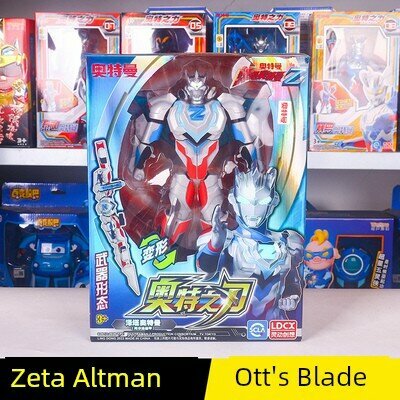 Умный креативный Ultraman Tiga Mecha Fusion Transformation Robot Zero Toy Ultra Motorcycle Taiga Ross Ультра