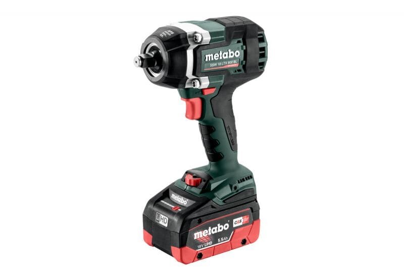 Аккумуляторный ударный гайковерт Metabo SSW 18 LTX 800 BL LiHD 2x5.5 Ач,602403660
