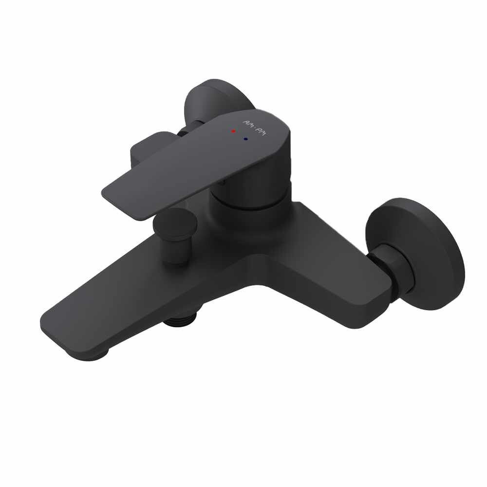 Смеситель для ванны AM.PM Gem черный