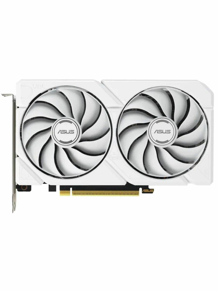 Видеокарта PCI-E ASUS Radeon RX 9060 XT DUAL WHITE (DUAL-RX9060XT-16G-WHITE) 16GB GDDR7 3250/20000MHz