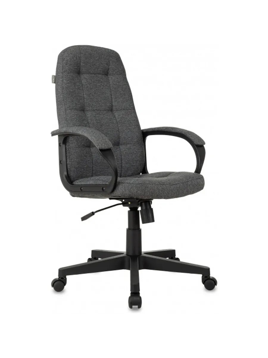 Кресло компьютерное CH 002 Fabric серый 3C1 крестов. пластик
