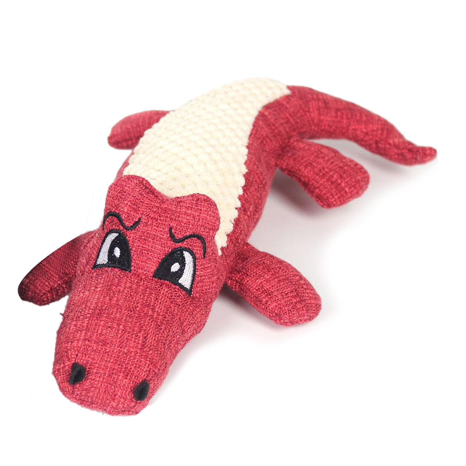 Игрушка для собак из плюша с пищалкой, интерактивная игрушка в форме мультяшных животных, устойчивая к укусам, для зубной чистки