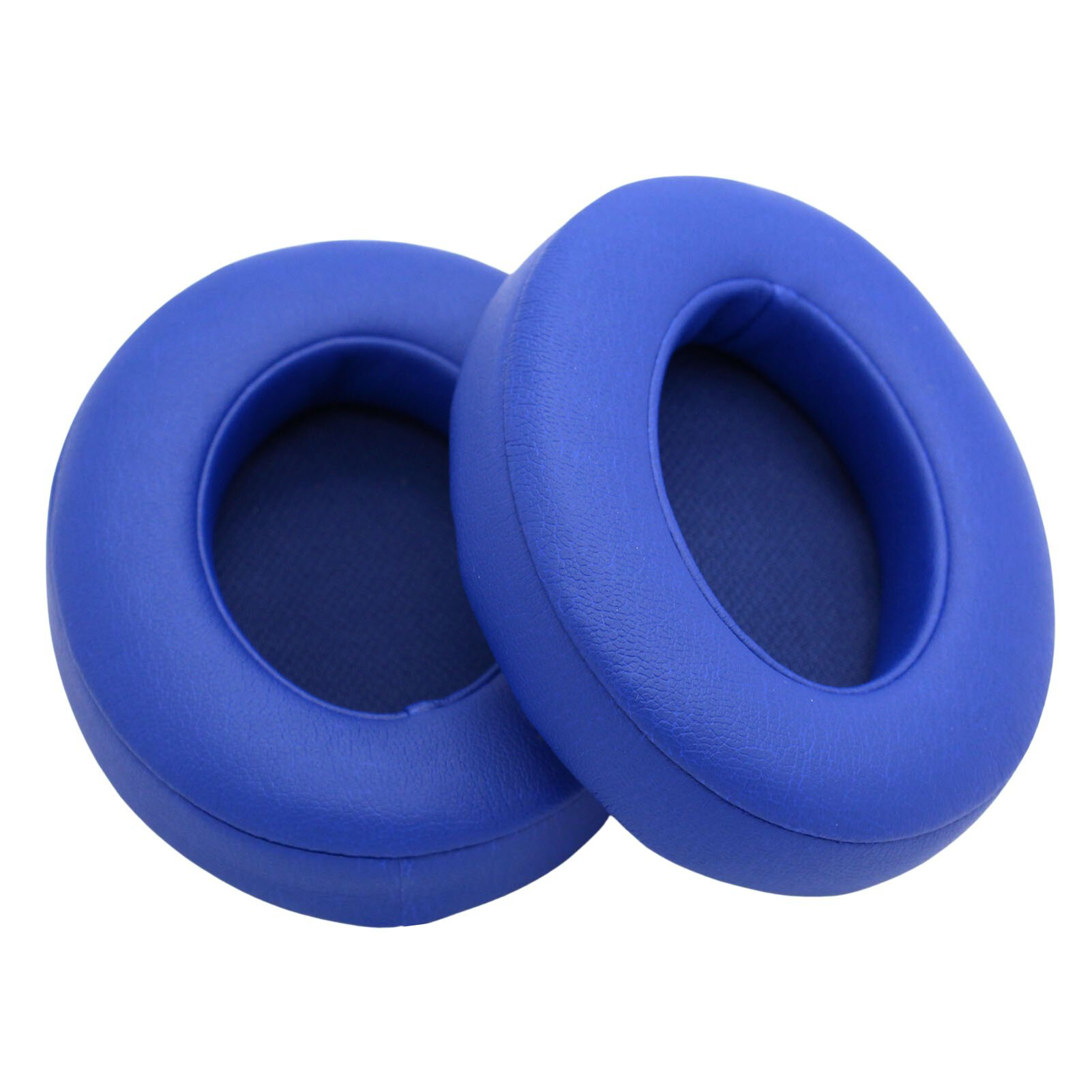 Замена накладок на наушники Protective Cover Protein Memory Foam Ear Cushions для Beats Studio 2/3 Синий, 1 пара накладок, 2 стикера
