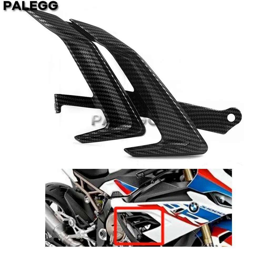 Для BMW S1000RR S1000 RR 2019 2020 19 20, детали мотоцикла, маленькая боковая панель из углеродного волокна, защитная крышка боковой панели кузова, обтекатель