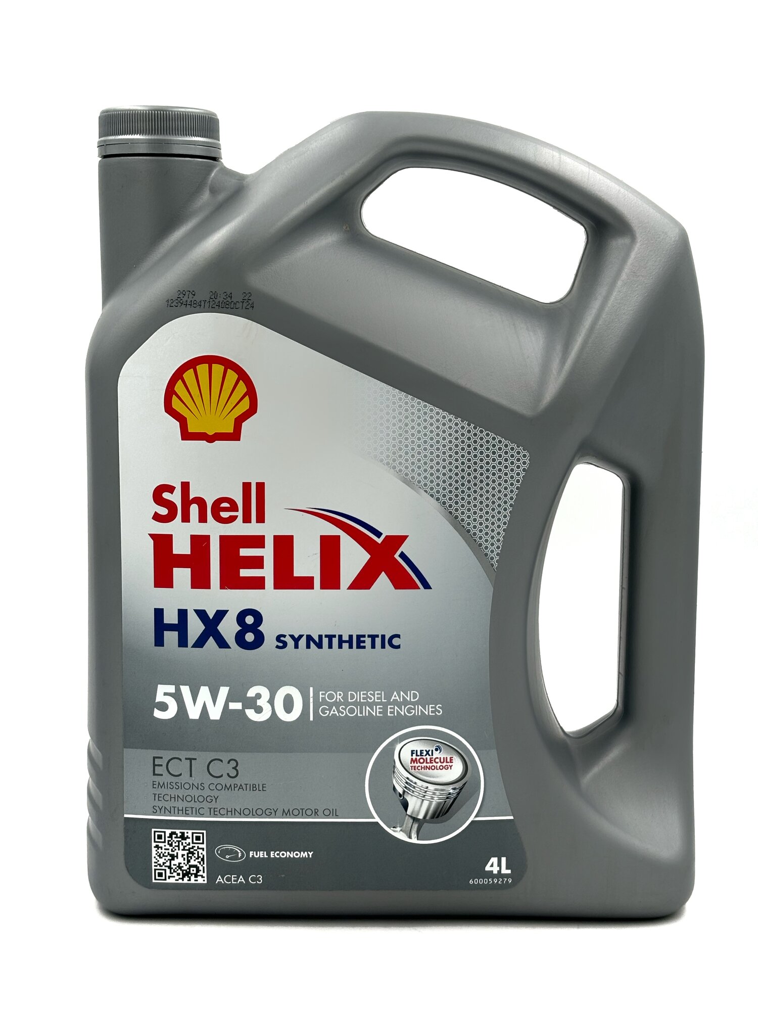 Масло моторное Helix HX8 Synthetic 5W-30 ECT C3, SYNTHETIC, 4 литра