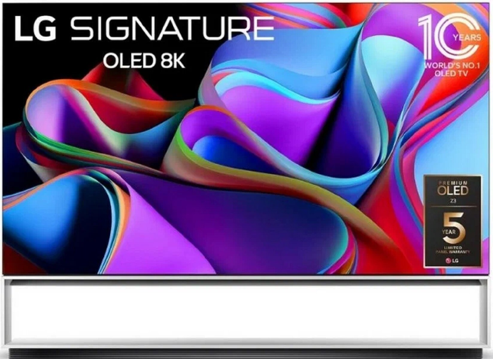 88" Телевизор LG OLED88Z39LA OLED 4K Ultra HD, 120 Гц, серый