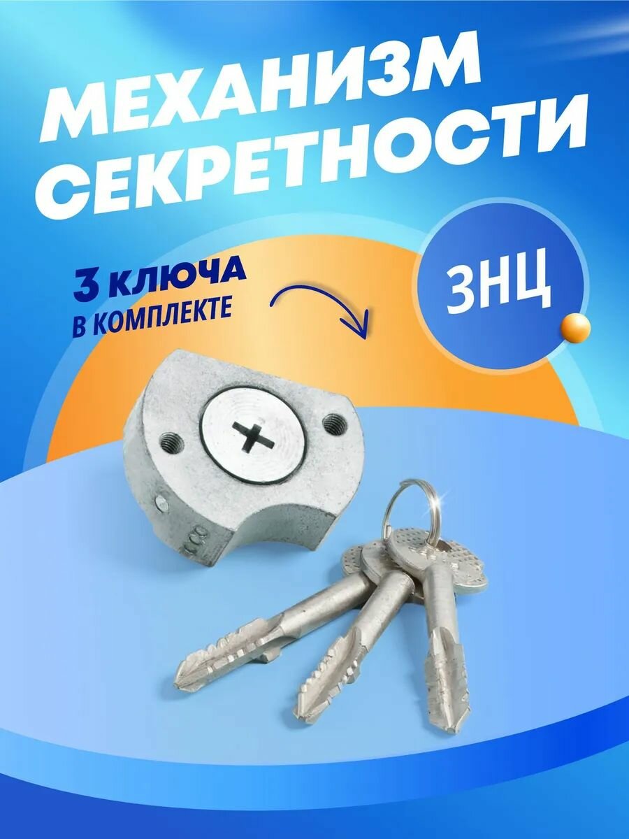 Личинка для замка ЗНЦ для накладного замка