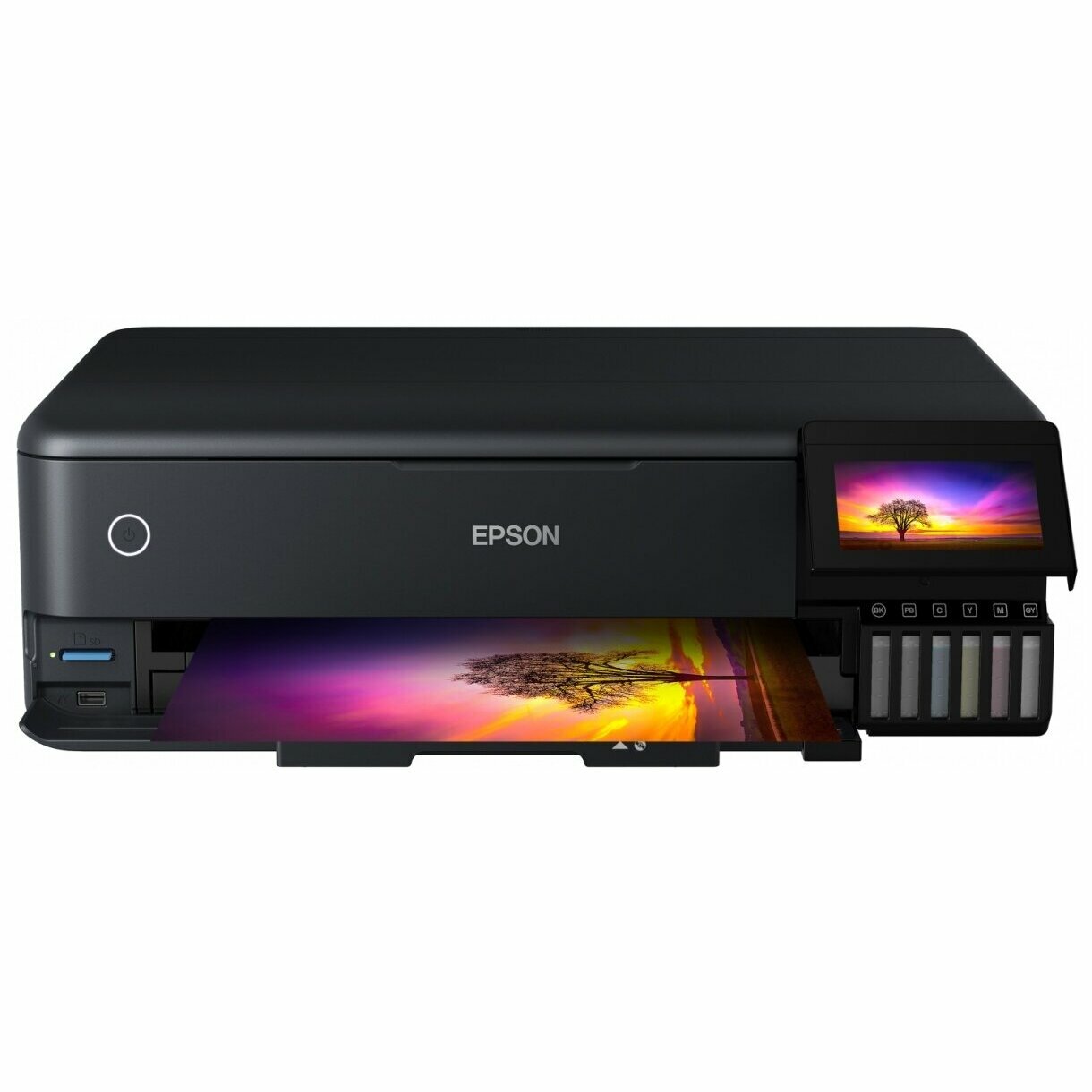МФУ Epson L8180, струйная печать, черно-белая и цветная печать, принет, копир
