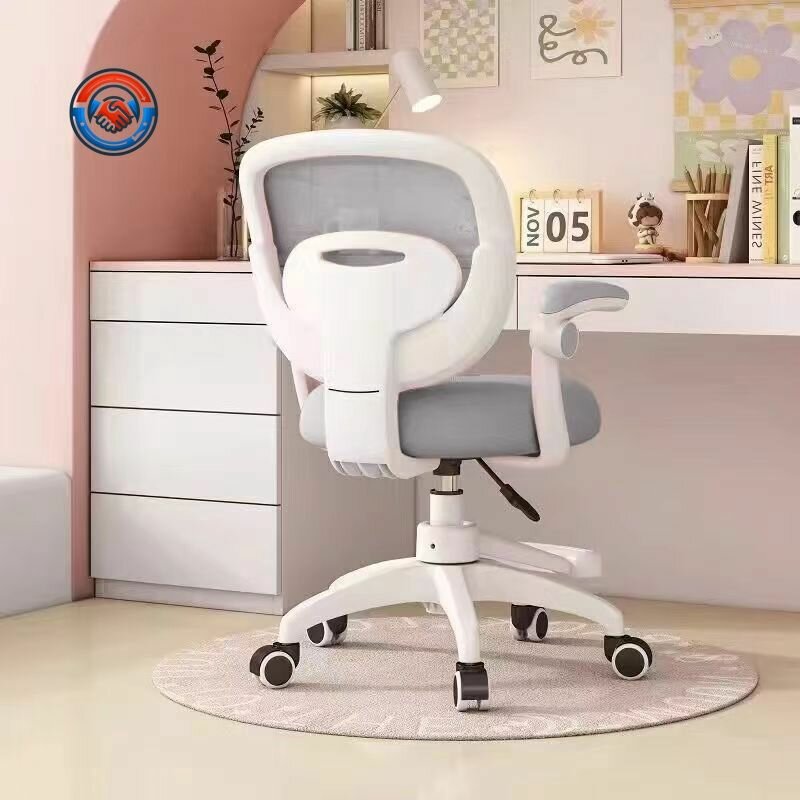 Детский ортопедический стул для школьника с регулировкой высоты и глубины, анатомическое кресло для домашних занятий с поддержкой осанки и блокировкой колёс, растёт вместе с ребёнком