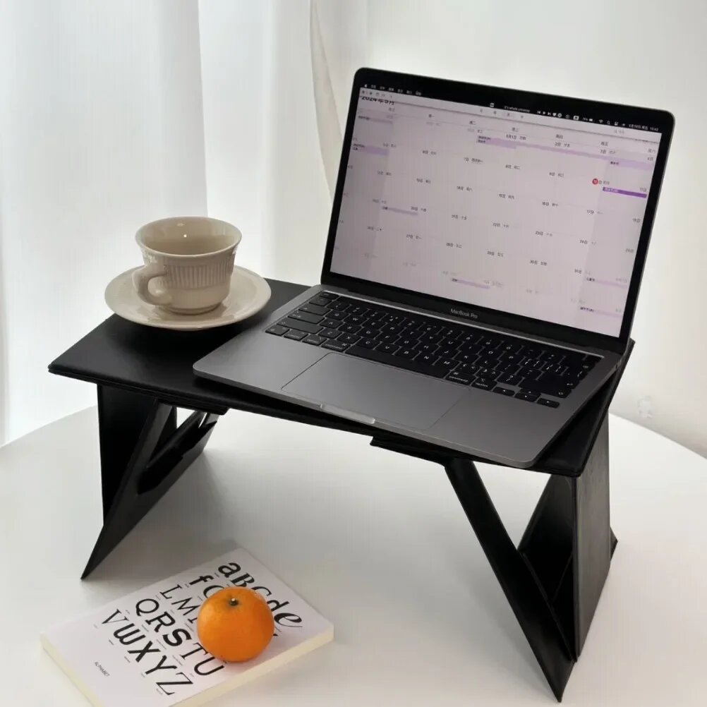 Складной рабочий стол для ноутбука, многофункциональная кровать, стол для завтрака, регулируемый портативный держатель для компьютера, настольная кровать