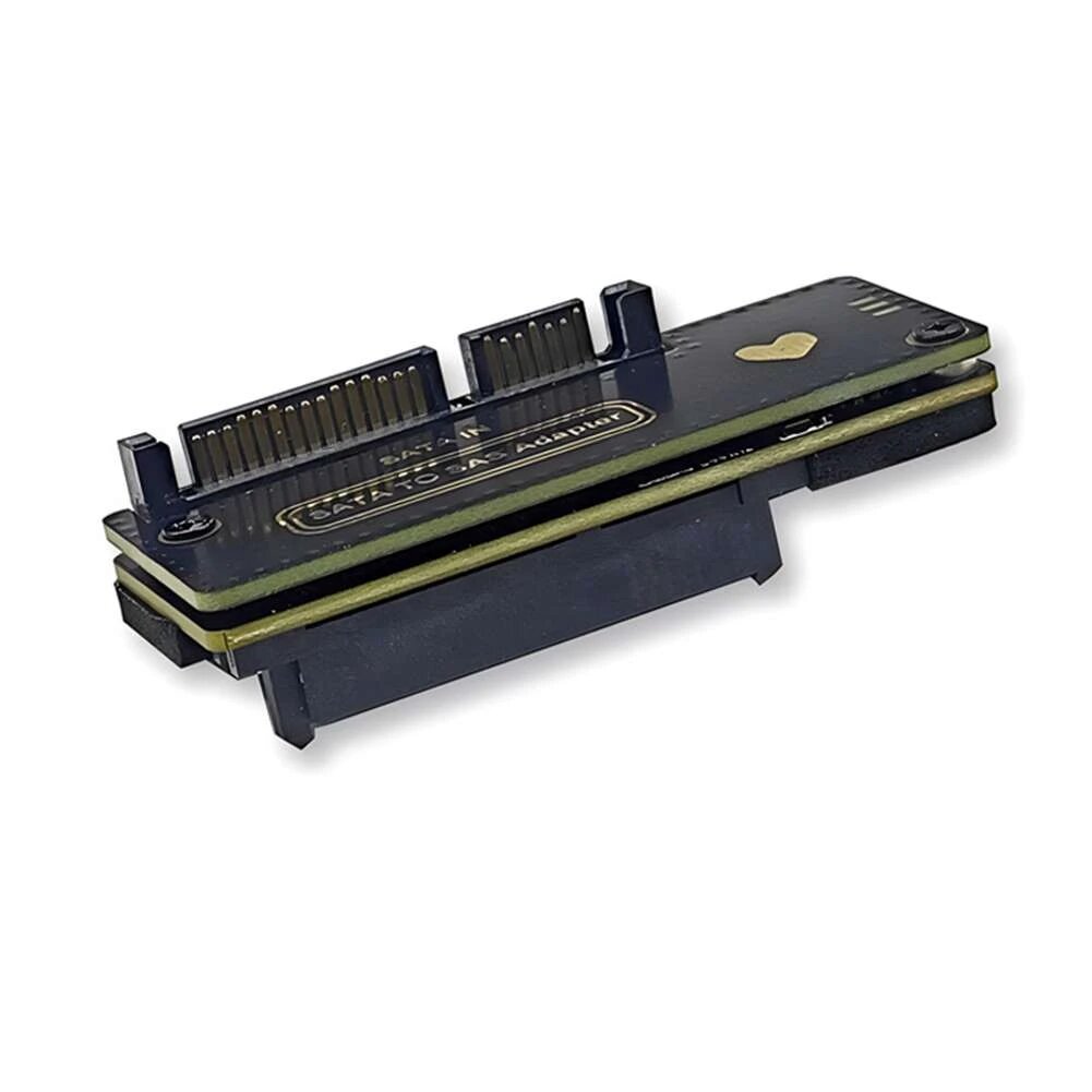 Карта адаптера SATA-SAS HDD 6 Гбит/с SATA 3.0 22-контактный разъем SAS 29-контактный разъем для жесткого диска SAS 2,5/3,5 дюйма SSD A-AB01