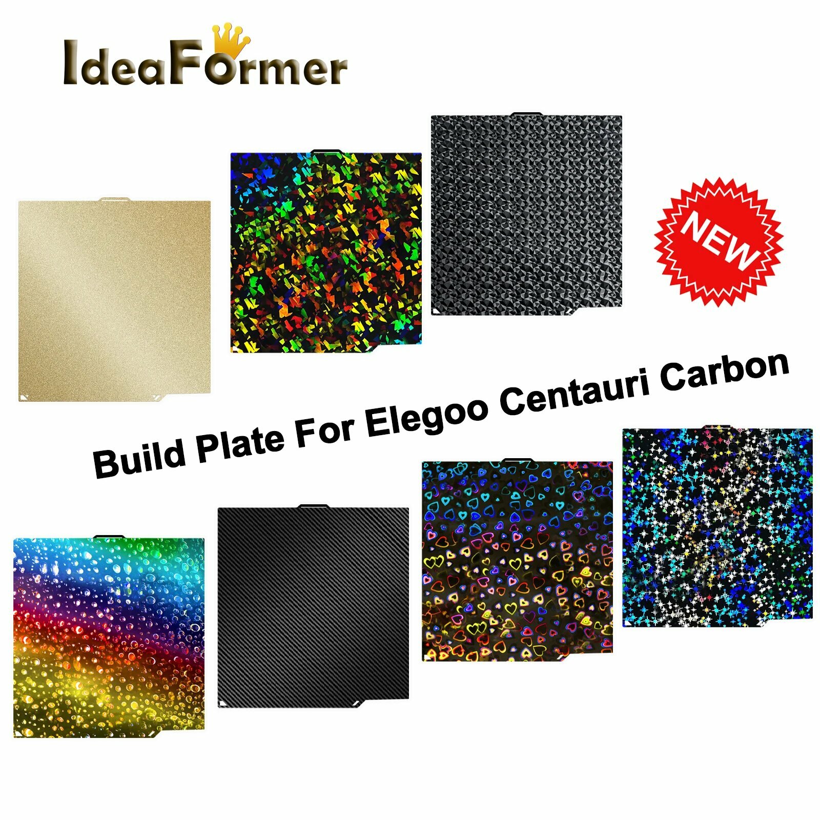 Heatbed IdeaFormer PEO-PET 260x271 мм — фото 1