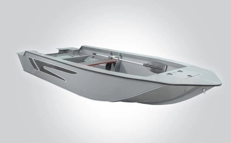 Уникальная сверхпрочная лодка из ПНД PIPEWELL S4000+, моторная, 4 места