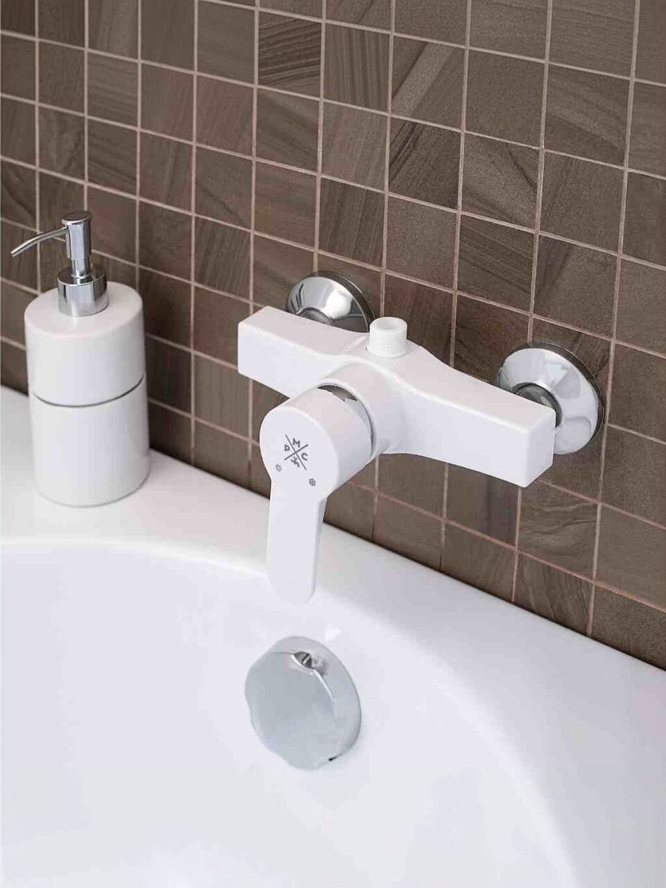 Смеситель для душа, РМС, с картриджем, пластиковый корпус, PL5-003