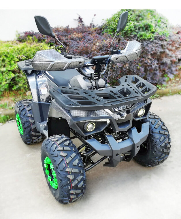 Электроквадроцикл GreenCamel Атакама T520 (60V20Ah 1500W R8) Дифференциал Чёрный графит
