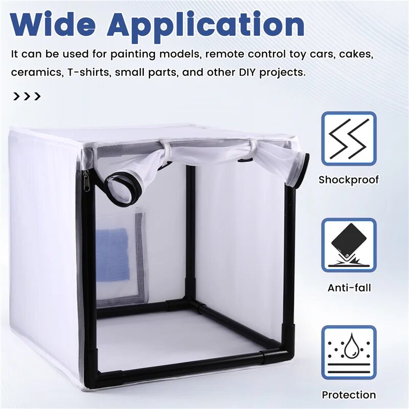 Портативная покрасочная камера SHGO-Sprays 15 дюймов