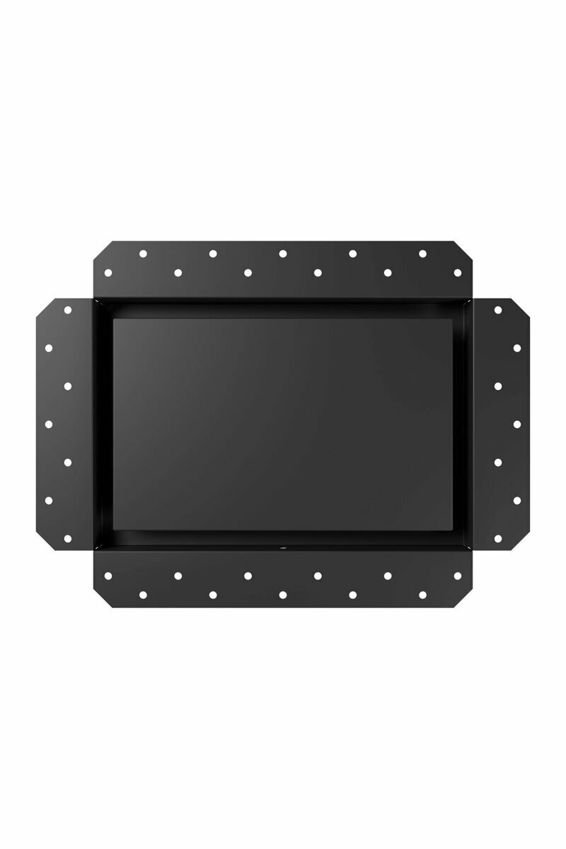 Вентилятор встраиваемый ERA EXCELLENT 5C BB Matt black, D-125 мм, черный матовый