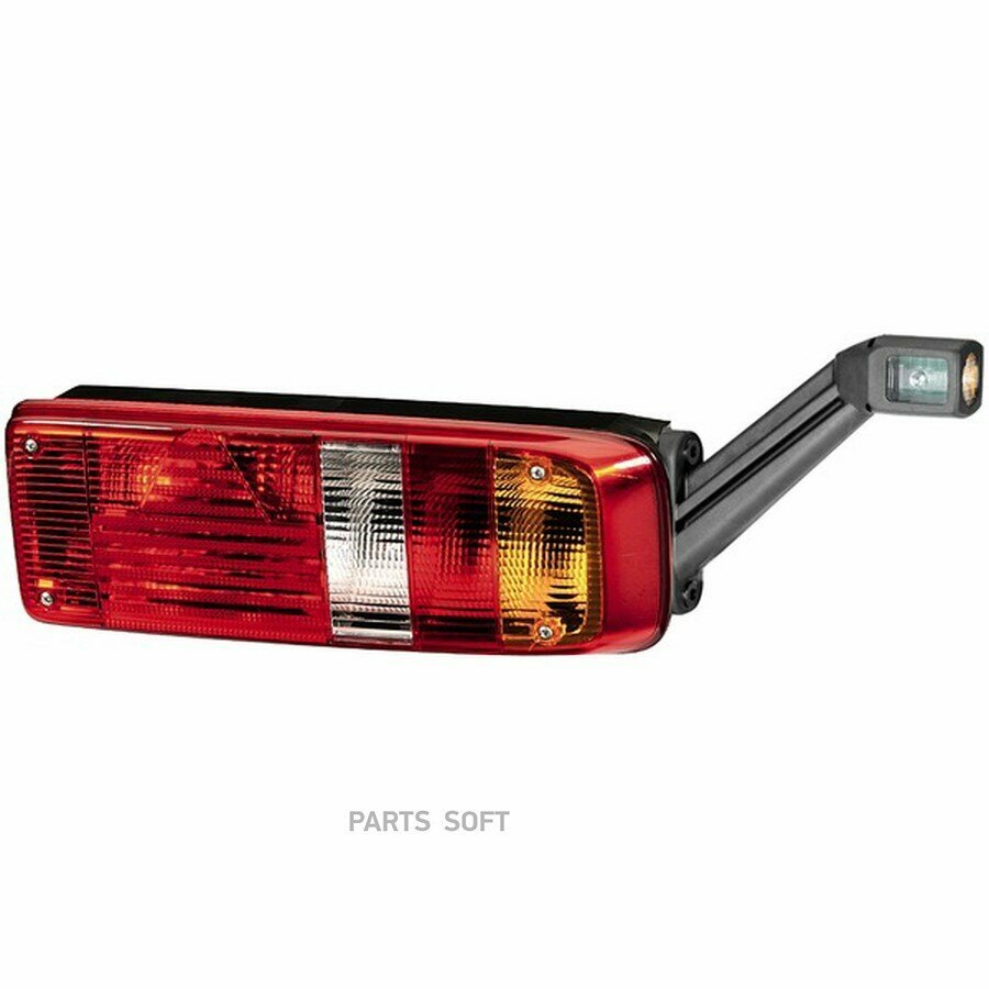 Фонарь задний многосекц! правый 24V с рожком\ Kogel, DOLL, Reisch от официального дистрибьютора, BEHR-HELLA, артикул 2VP340934201