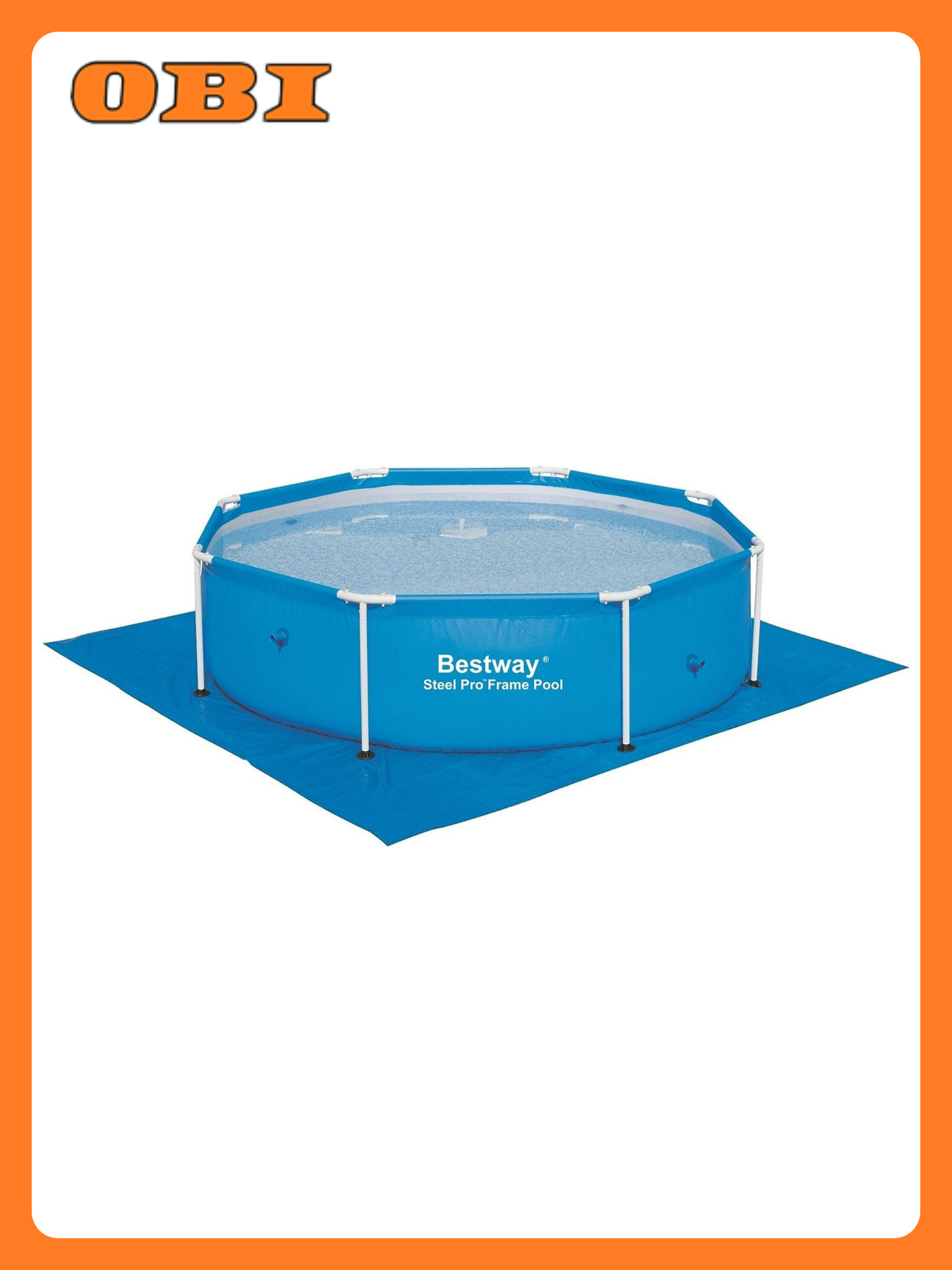 Коврик для бассейна Bestway 488x488