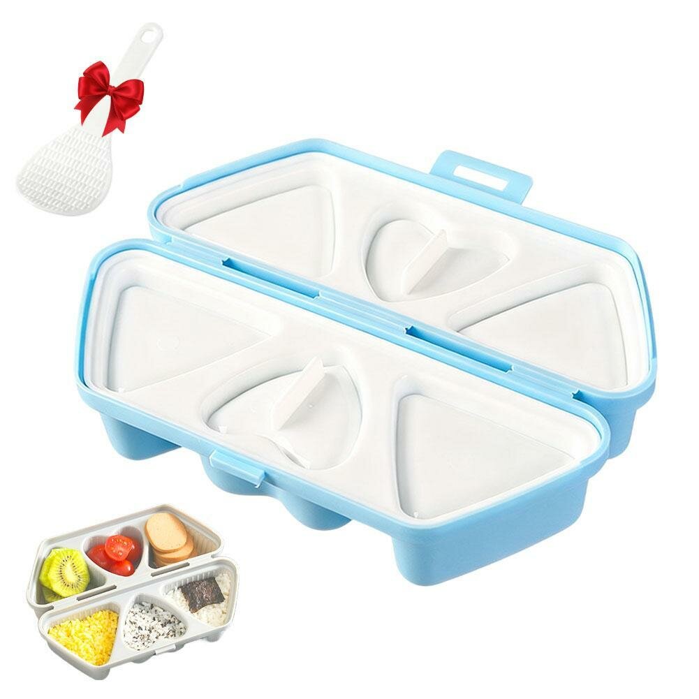 Бытовая коробка для завтрака в форме рисовых шариков с 6 отделениями