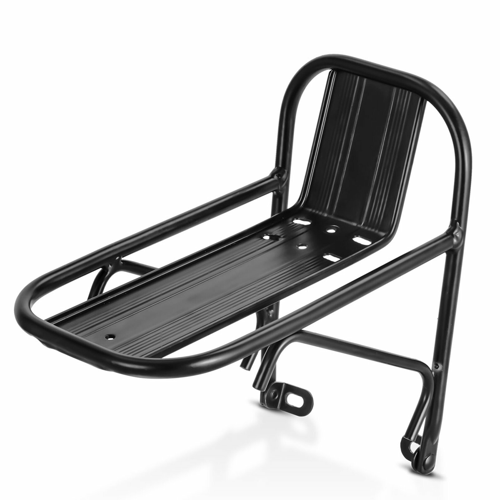 Передняя рама для велосипеда из алюминиевого сплава для горных велосипедов, рама для груза и багажа, размеры около 24*15*22 см / 9.4*5.9*8.7 дюймов, вес 0.3 кг / 10.6 унции, комплект упаковки: 1 рама, 1 комплект крепежных деталей