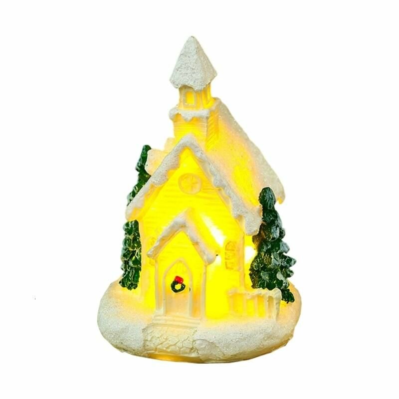 Пряничный домик для рождественской деревни, Dark Khaki