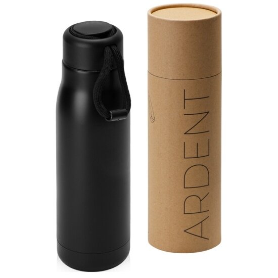 Термос Waterline "Ardent" 500 мл, вакуумный, нерж. сталь, черный (813207W)