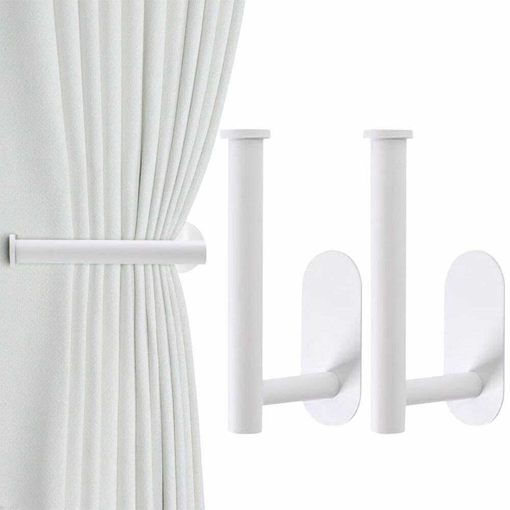 Крепёж для гардин из нержавеющей стали, самоклеящийся, 180 мм