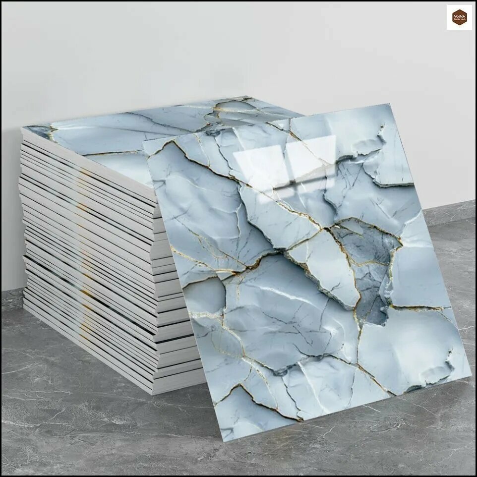 Самоклеящиеся стеновые панели под мрамор, панель ПЭТ, огнестойкие водостойкие и быстрый монтаж, для кухни, ванной, акцентных стен