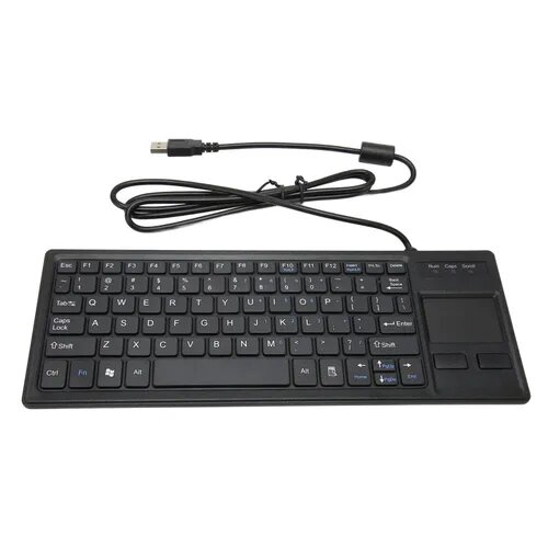 K 800 Клавиатура с тачпадом Проводная Ультратонкая мини-компактная сенсорная клавиатура с функцией HUB
