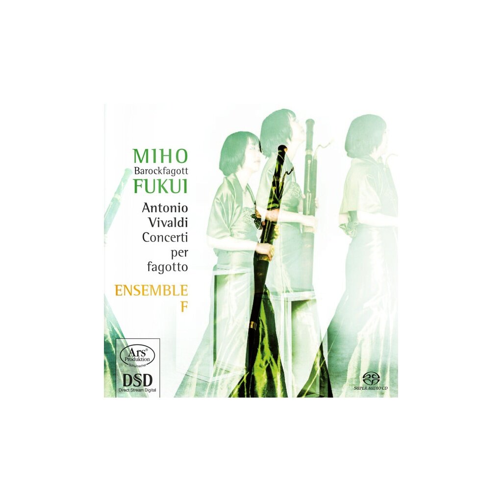 Диск Miho Fukui (2), Ensemble F Antonio Vivaldi - Concerti Per Fagotto (1 CD)